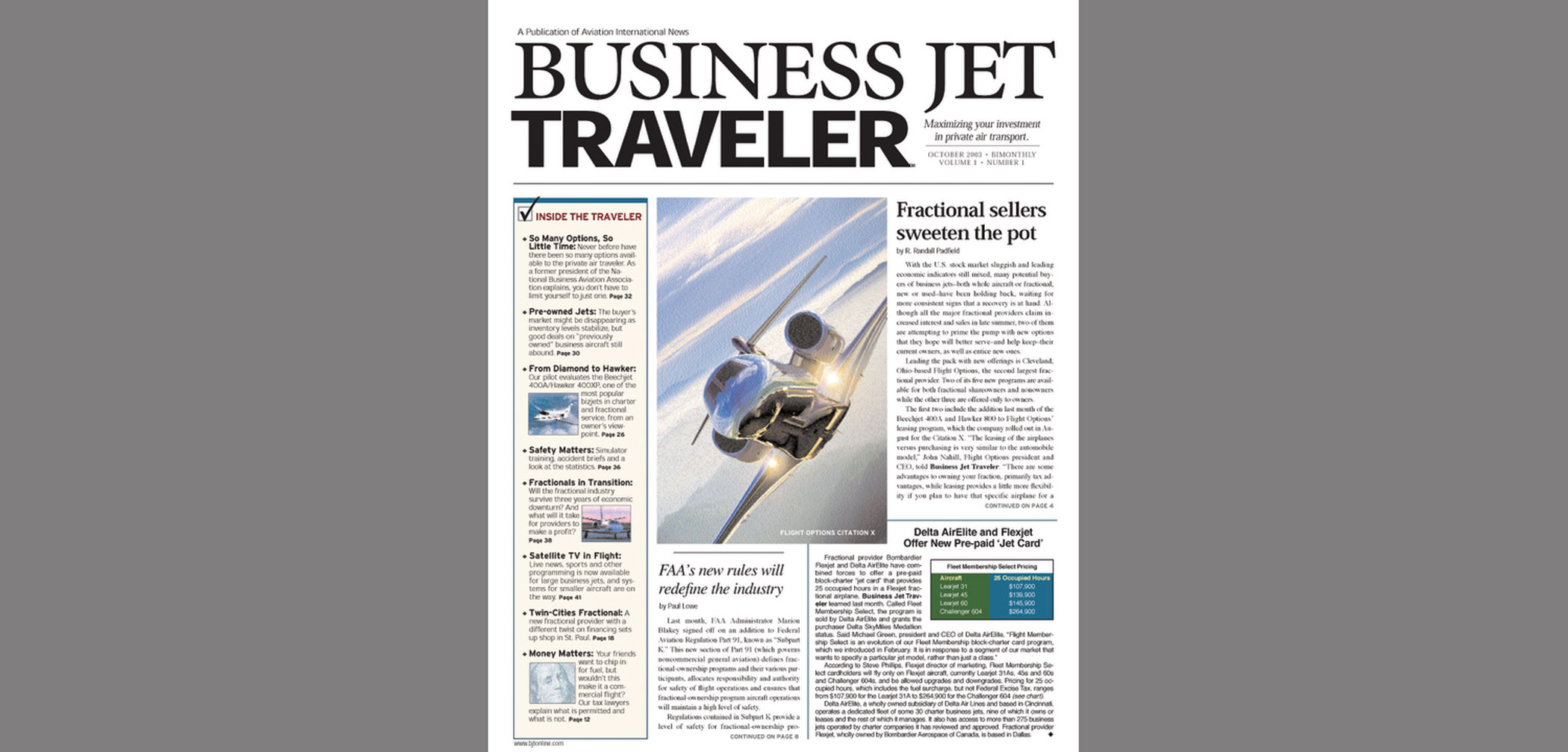 A Look Back at BJT’s First 15 Years | Business Jet Traveler