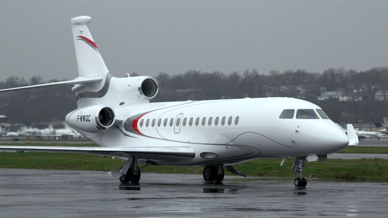 Dassault Puts Falcon 8X Business Jet Through Its Paces | Business Jet ...