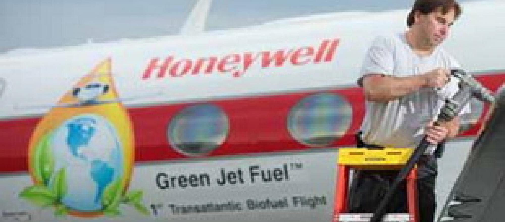 Honeywell Jet Makes Transatlantic Flight Using Biofuel | Business Jet ...