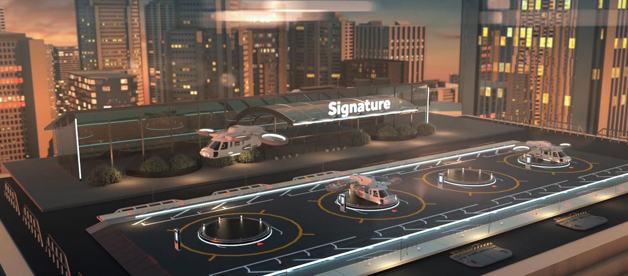 Signature To Provide Skyport Infrastructure for Uber | Business Jet ...