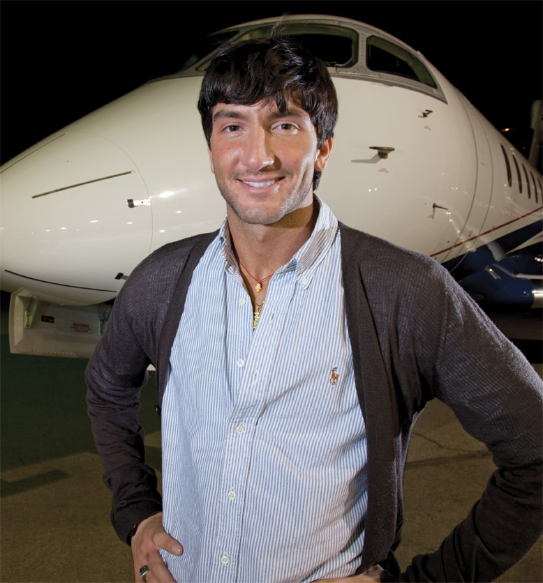 Evan Lysacek | Business Jet Traveler