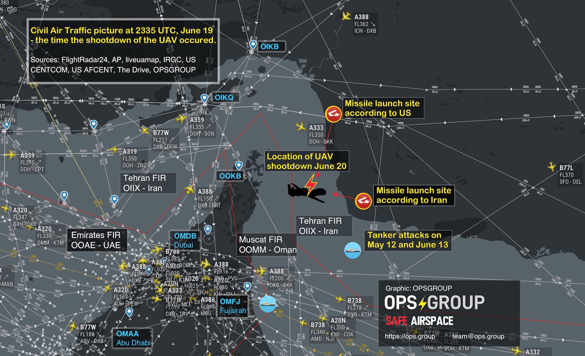 FAA Emergency Order Renders Iran Airspace a No-fly Zone | Business Jet ...