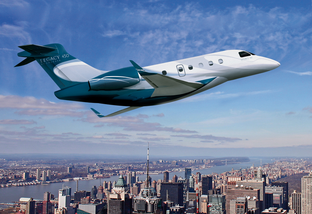 New Jet Preview: Embraer Legacy 450 | Business Jet Traveler