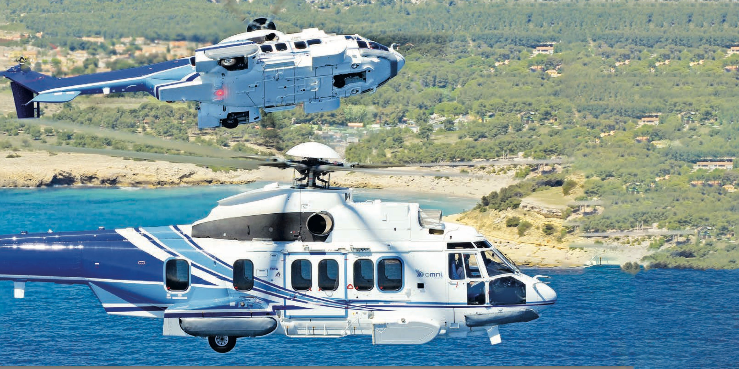 Super Puma Helicopter